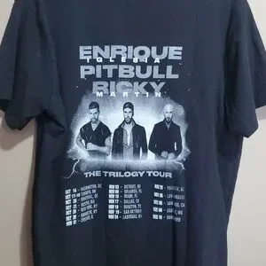 hot ice | Shirts | Enrique Iglesias Putbull Ricky Martin Black Graphic ...